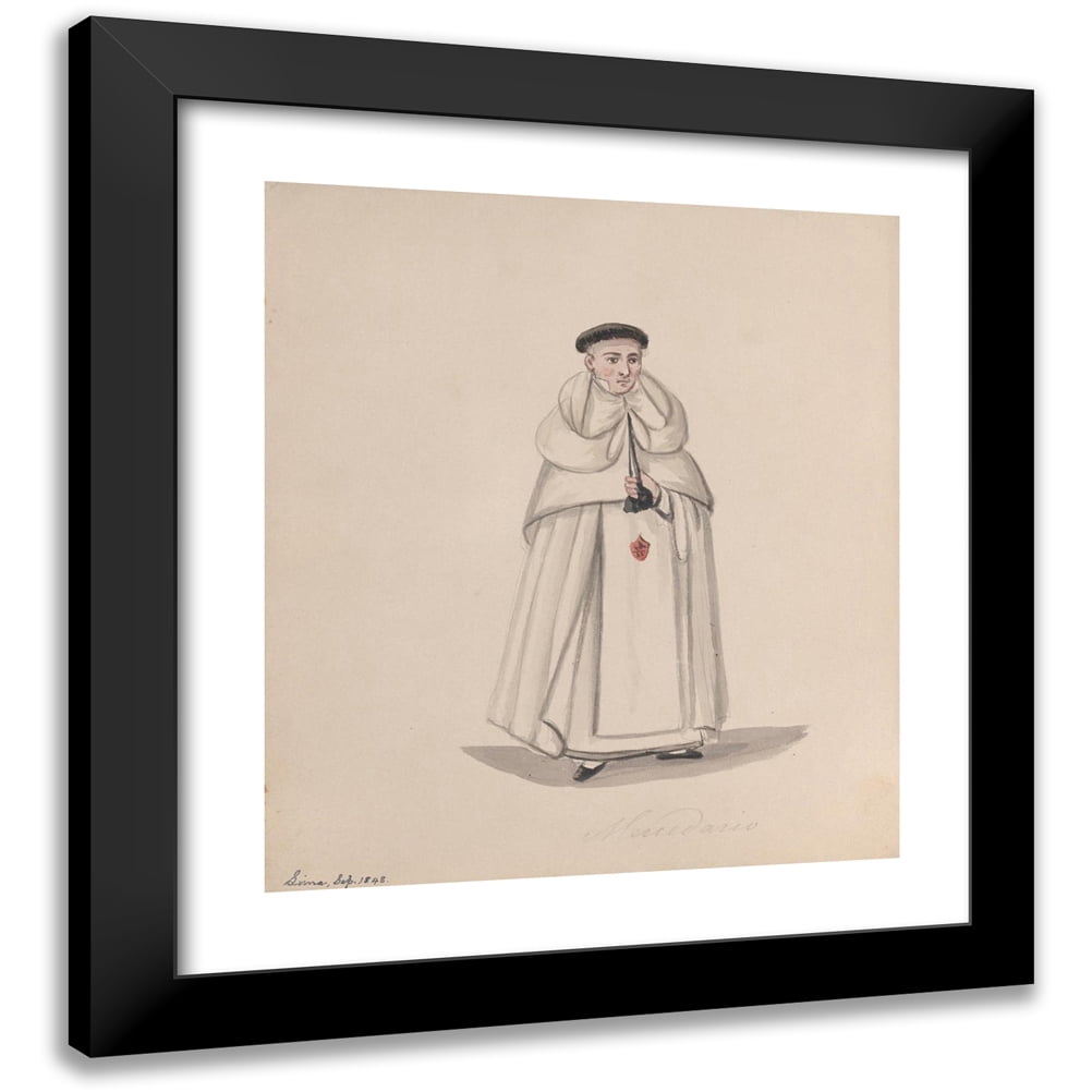 Francisco Fierro 15x16 Black Modern Framed Museum Art Print Titled - A ...