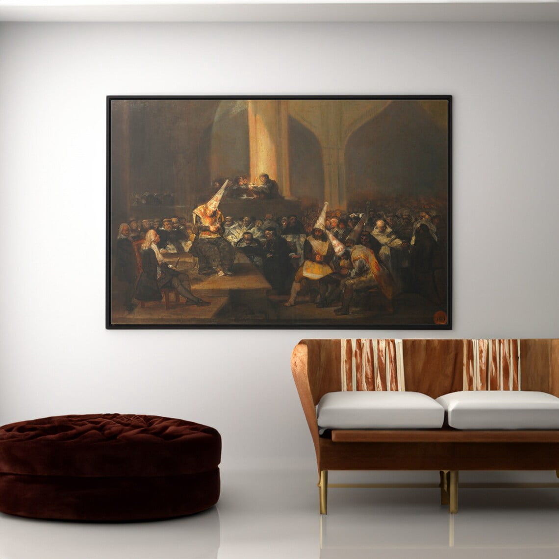 Francisco Goya The Inquisition Tribunal Poster Wall Art Reproduction ...