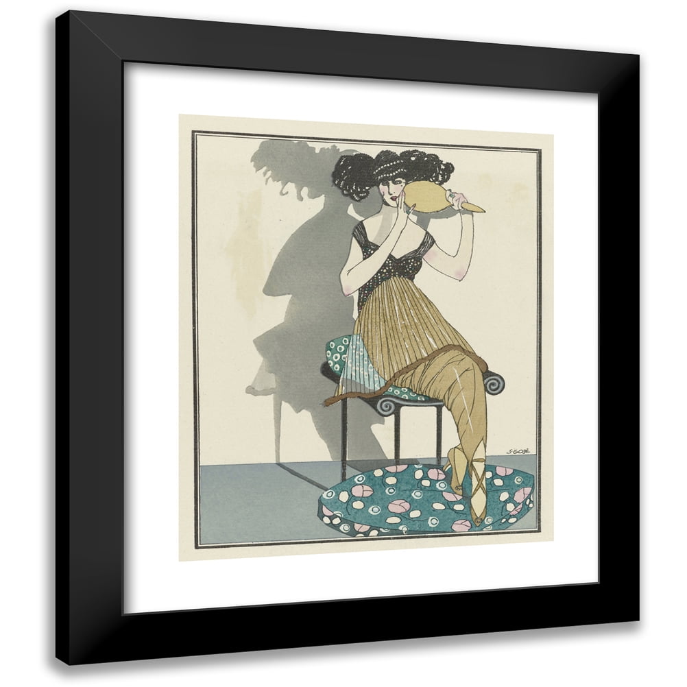 Francisco Javier Gosé 20x23 Black Modern Framed Museum Art Print Titled ...