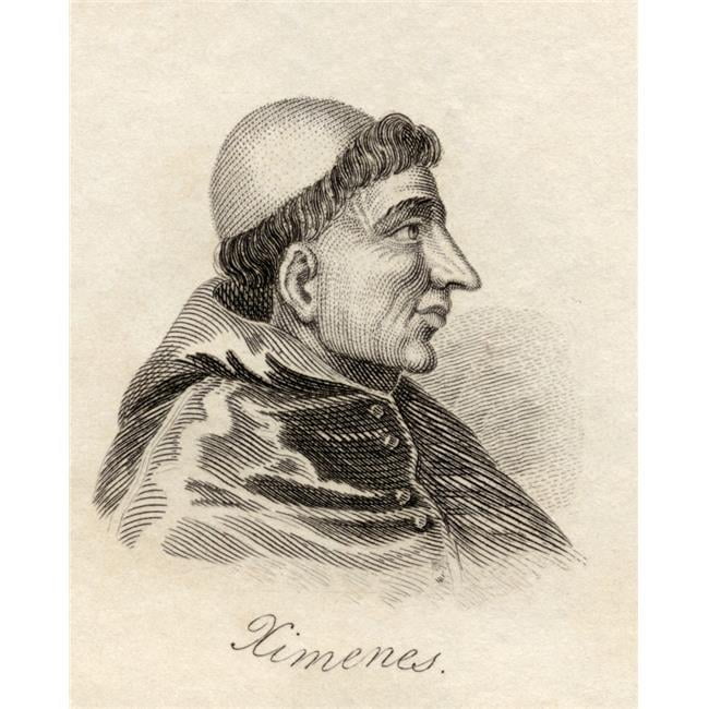 Francisco Jimenez De Cisneros Aka Ximenes De Cisneros 1436 - 1517 ...