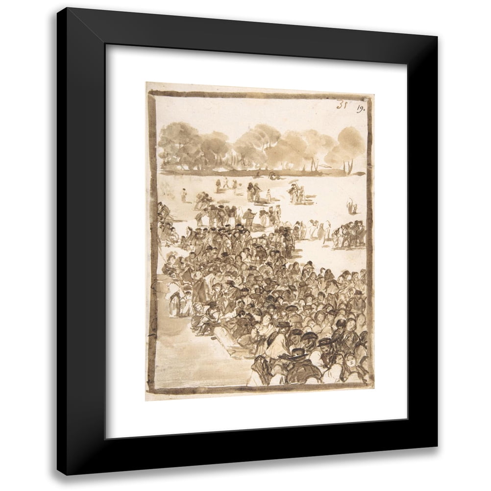 Francisco de Goya 11x14 Black Modern Framed Museum Art Print Titled ...