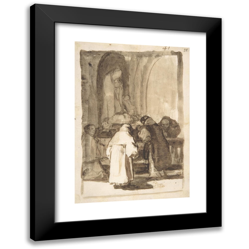 Francisco de Goya 11x14 Black Modern Framed Museum Art Print Titled ...