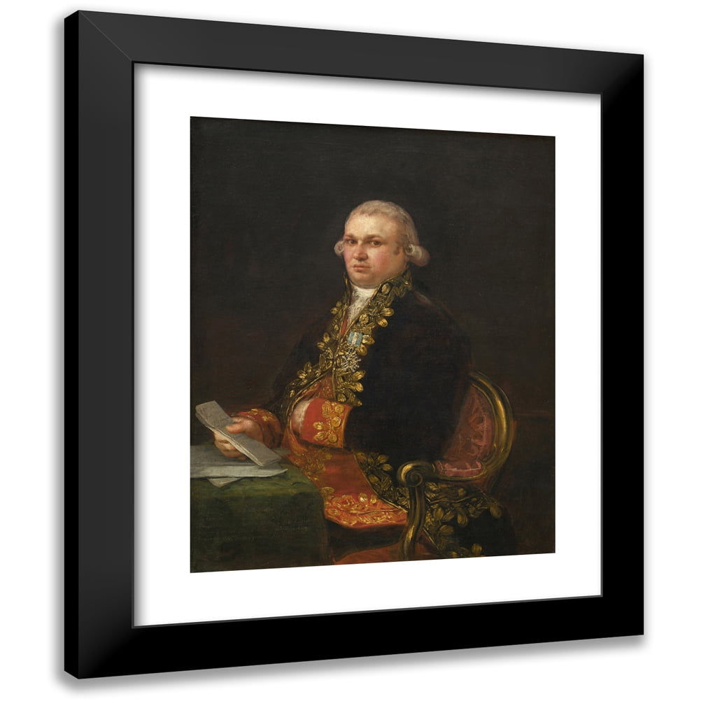 Francisco de Goya 12x14 Black Modern Framed Museum Art Print Titled ...