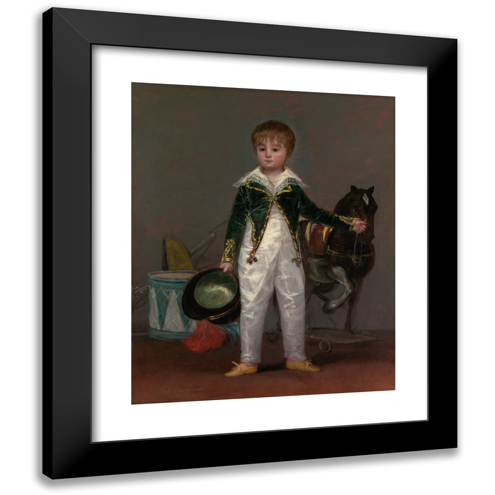 Francisco de Goya 12x14 Black Modern Framed Museum Art Print Titled ...