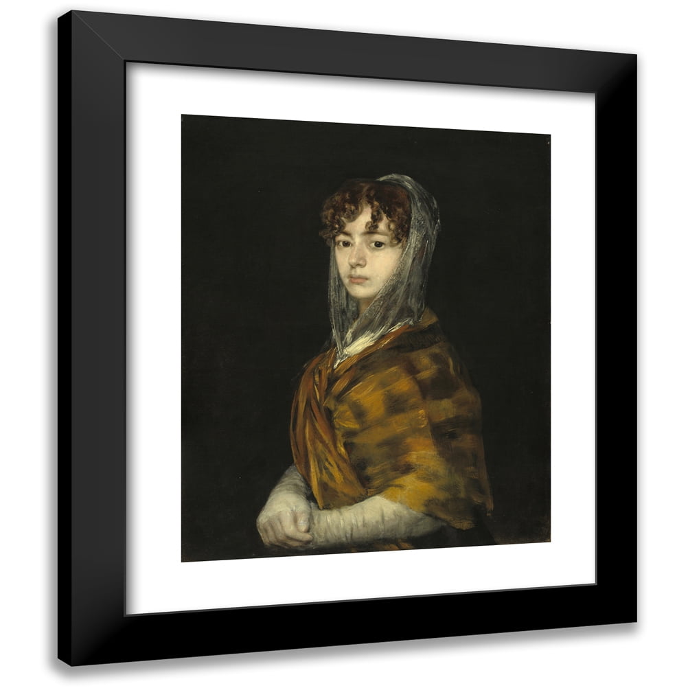 Francisco de Goya 12x14 Black Modern Framed Museum Art Print Titled ...