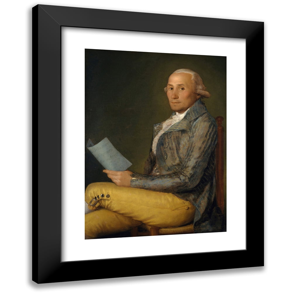 Francisco de Goya 14x18 Black Modern Framed Museum Art Print Titled ...