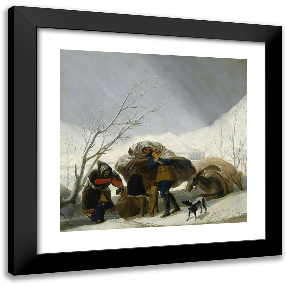 Francisco de Goya 15x15 Black Modern Framed Museum Art Print Titled ...