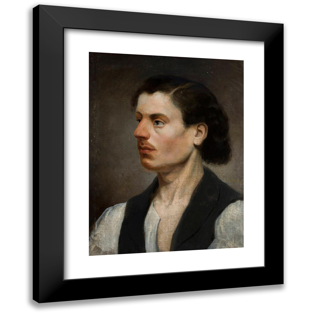 Franciszek Tepa 19x24 Black Modern Framed Museum Art Print Titled ...