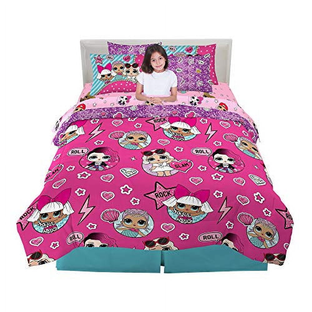 Franco 7-Pieces Lol Surprise Comforter Bedding Sets, Full - Walmart.com