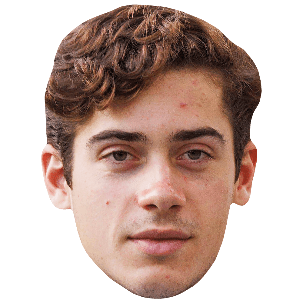 Franco Colapinto (Stubble) Big Head. Larger than life mask. - Walmart.com