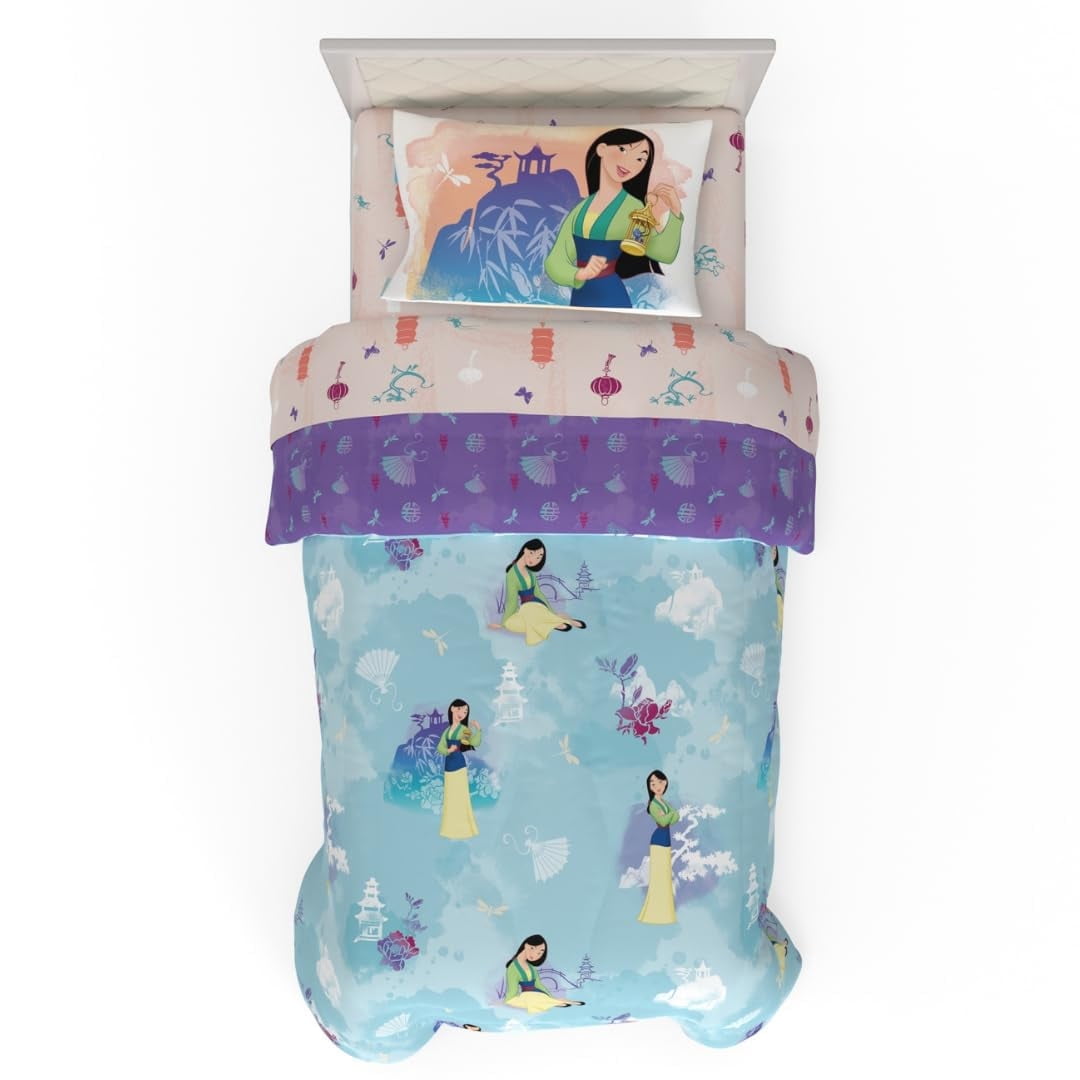 Franco Disney Princess Mulan Kids Bedding Super Soft Microfiber ...