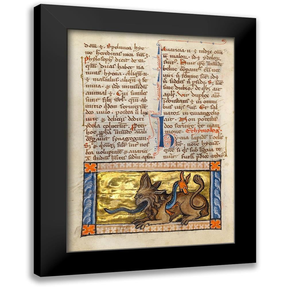 Franco-Flemish 13th Century 18x24 Black Modern Framed Museum Art Print ...