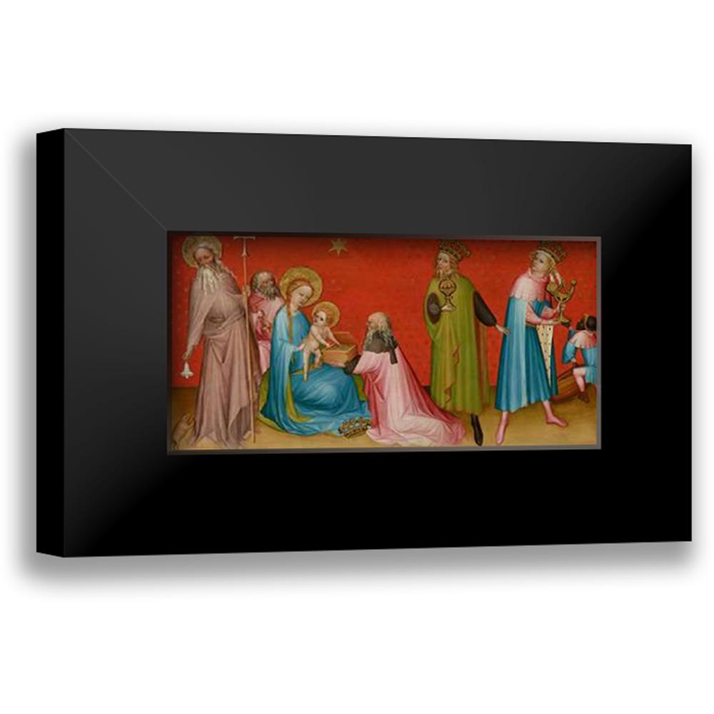 Franco-Flemish Master 24x14 Black Modern Framed Museum Art Print Titled ...