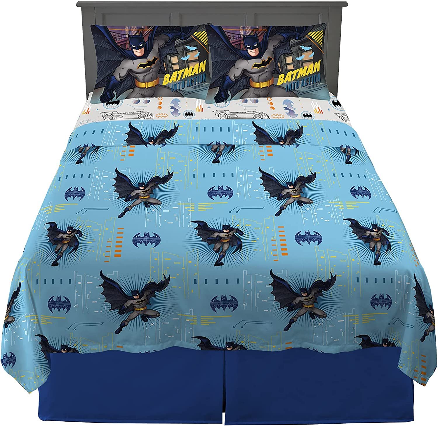 Warner Brothers Batman "Guardian Speed" Kids Bedding Sheet Set ...