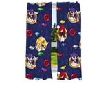 Franco Kids Room Window Curtains Drapes Set, 82 in x 63 in, Sonic The ...