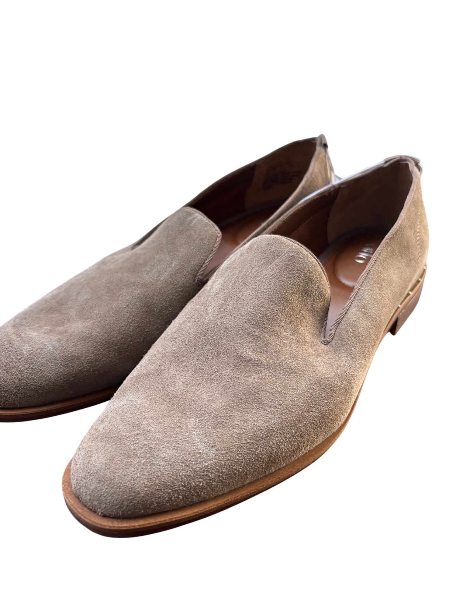Franco Sarto Jeena Loafer Women's Genuine Suede Leather Shoes Cocca ...