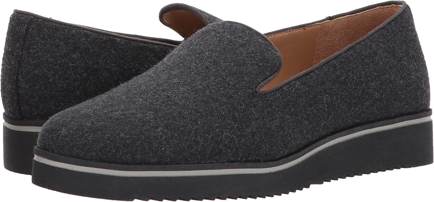 Franco Sarto Women's Fabrina Slip On Loafer Nimbus Grey 9M - Walmart.com