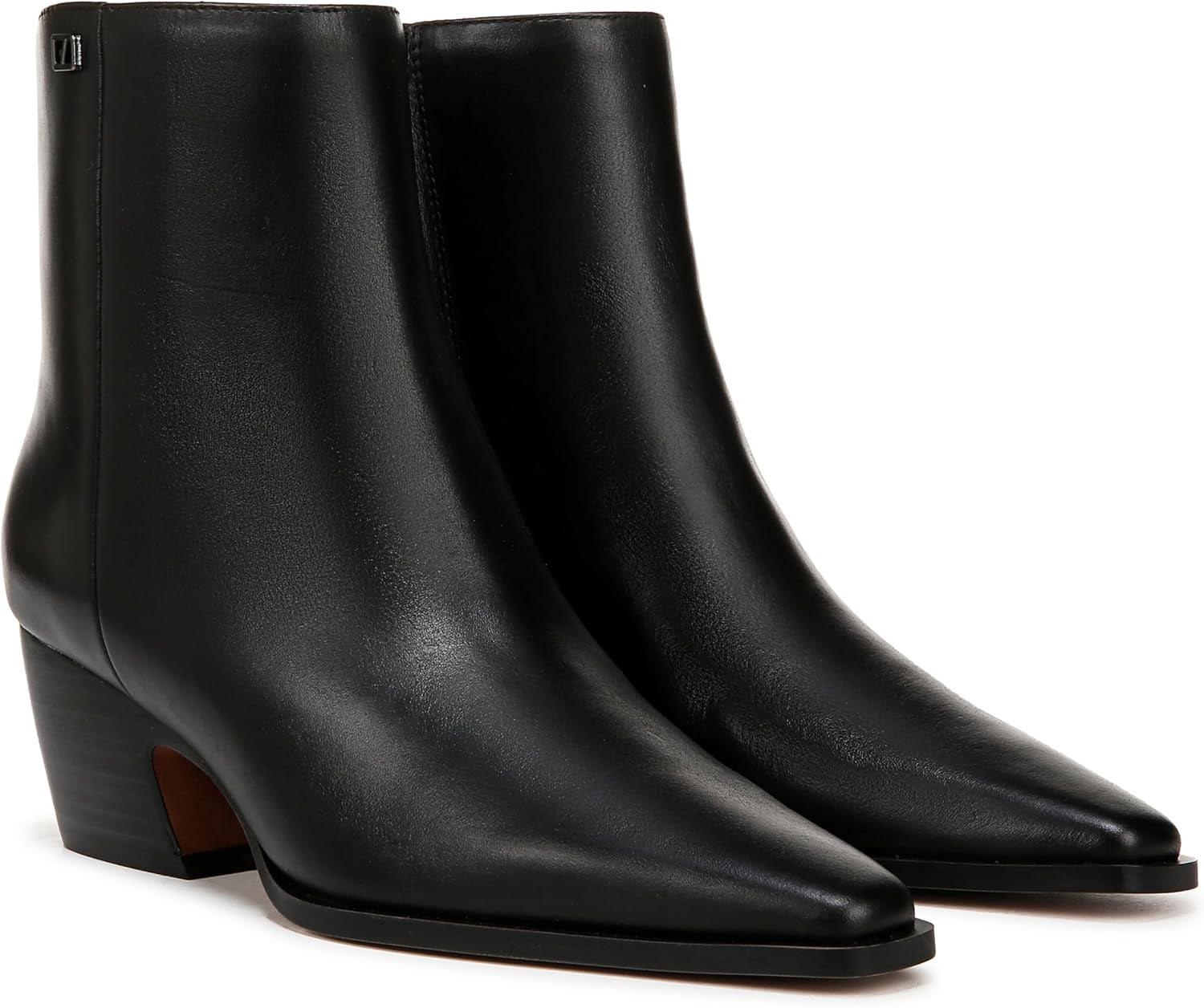 Franco Sarto Women's Vivian Pointed Toe Ankle Bootie Black Smooth 11M ...