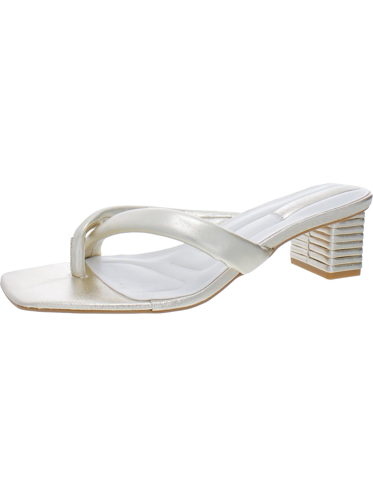 Franco Sarto Womens Carmella Leather Square Toe Heels - Walmart.com