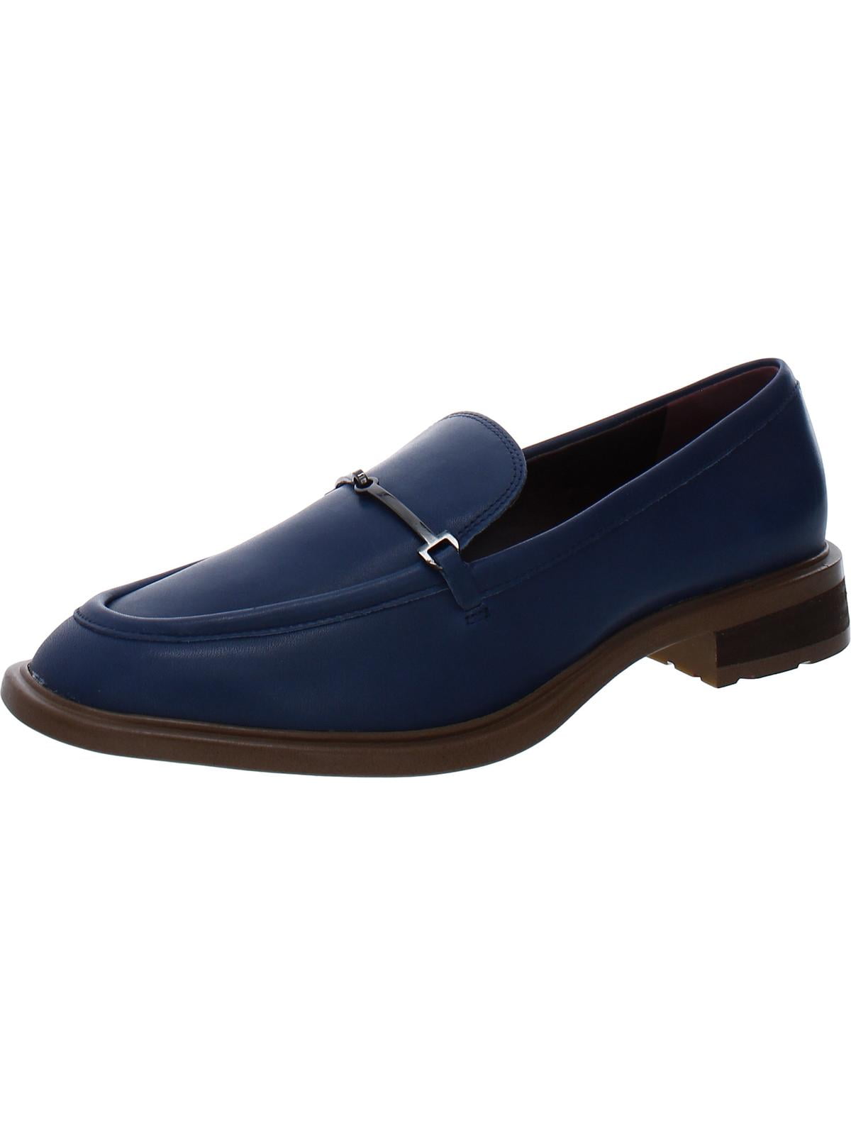 Franco Sarto Womens Eda Leather Slip On Loafers - Walmart.com