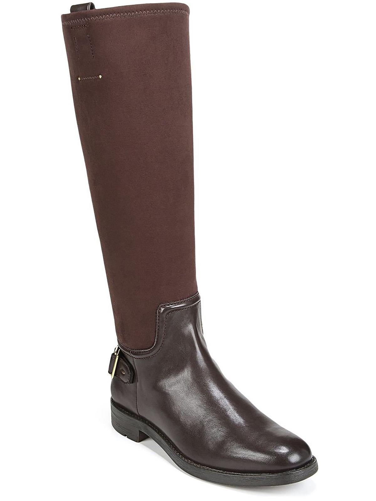 Franco Sarto Womens Merina Knee High Riding Boots Castagno Brown Wide ...