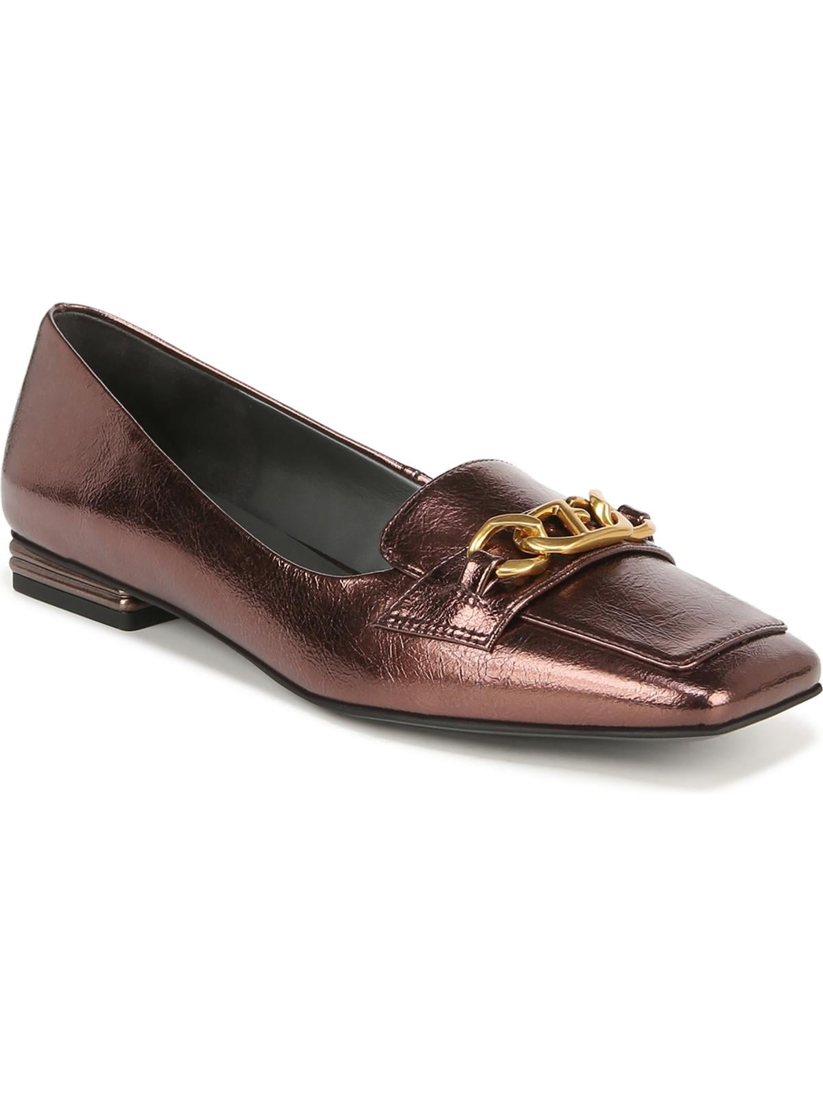 Franco Sarto Womens Tiari Metallic Embellished Loafers - Walmart.com