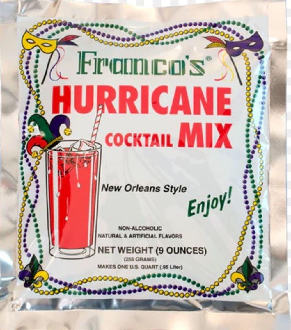 Franco Mix Ccktl Hurricane - Walmart.com