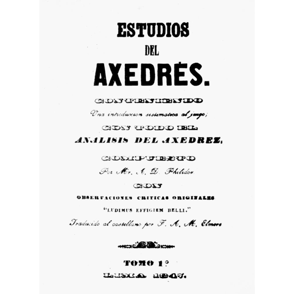 Francois Andre Philidor N(1726-1795). French Chess Player And Composer ...