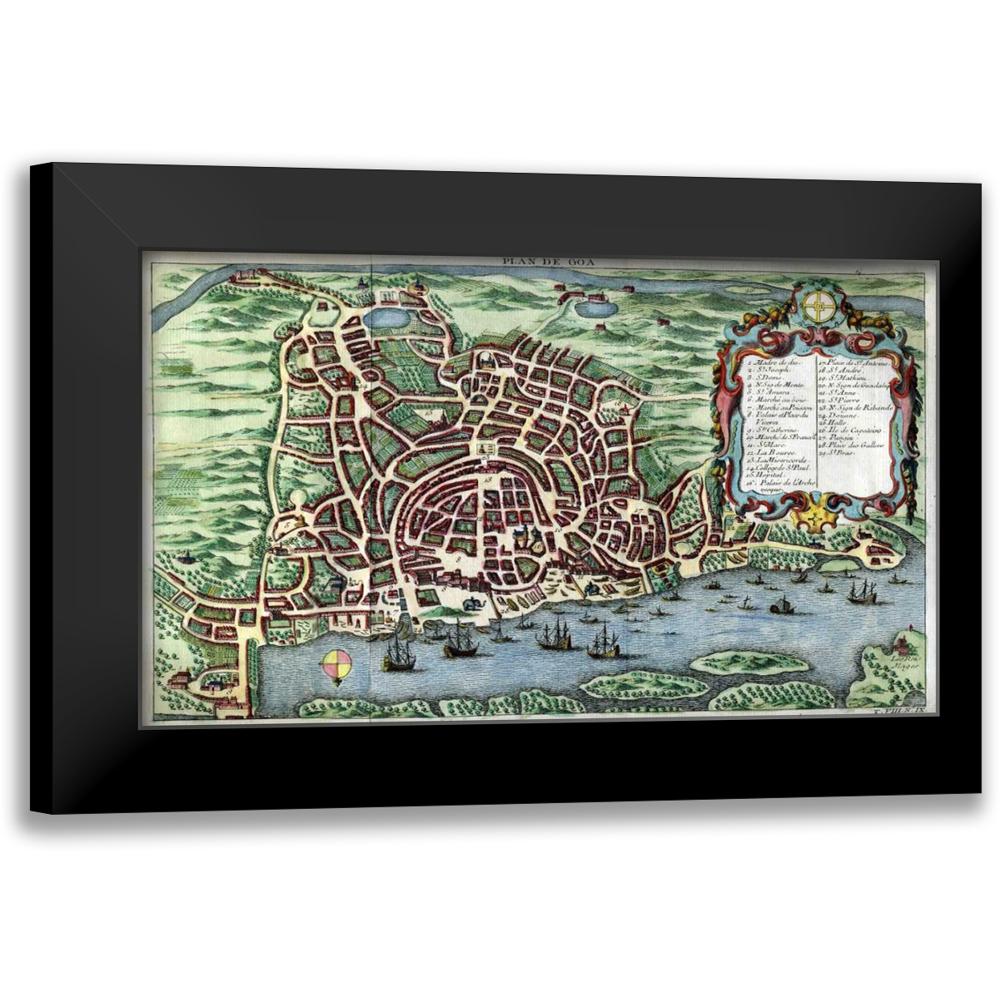 Francois, Antoine 18x12 Black Modern Framed Museum Art Print Titled ...