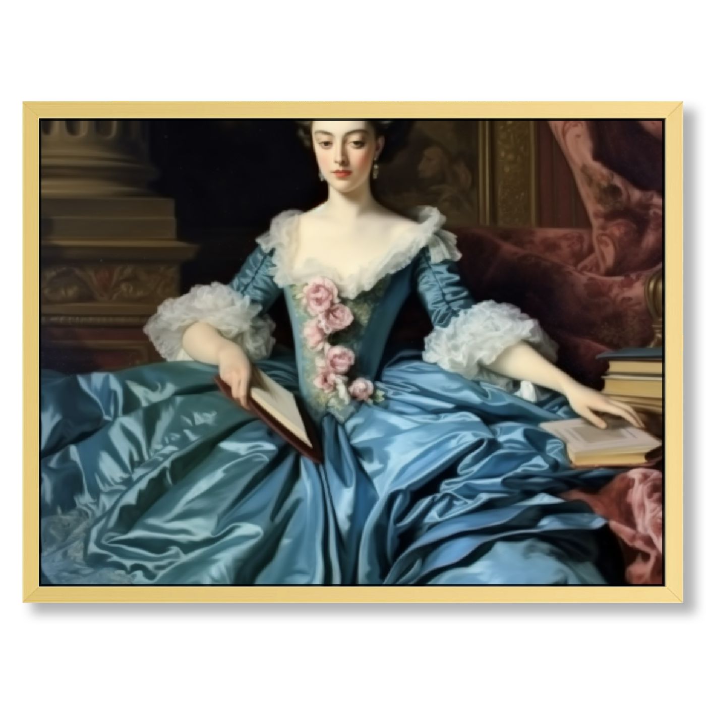 Francois Boucher - Poster - Portrait Painting Prints - Fine Artwork ...