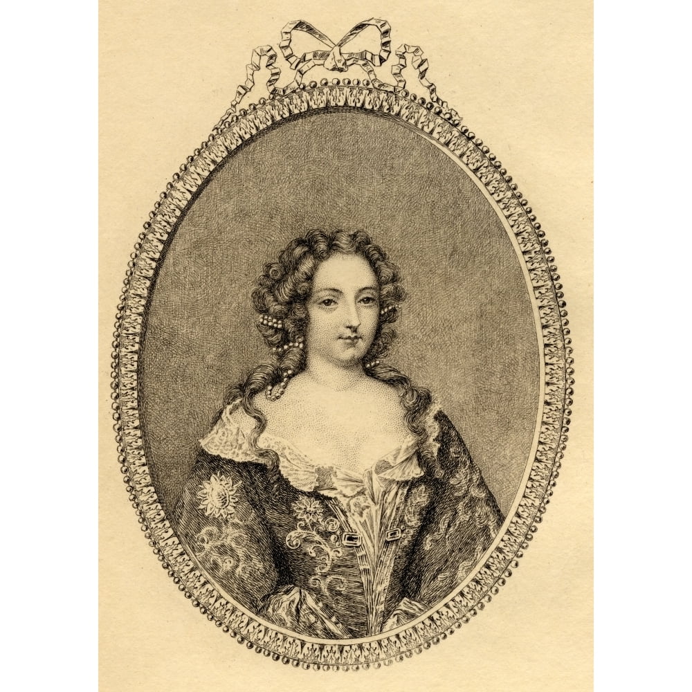 Francoise Athenais De Rochechouart De Mortemart. Madame De Montespan ...