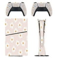Frangipani, Cute, Polka Dots PS5/PS5 Slim Digital Disc Skin Sticker For Console And Controller ...