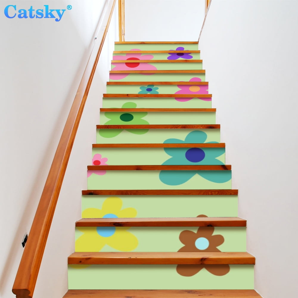 Frangipani sticker decal decoration home bookstore wallpaper wallpaper ...