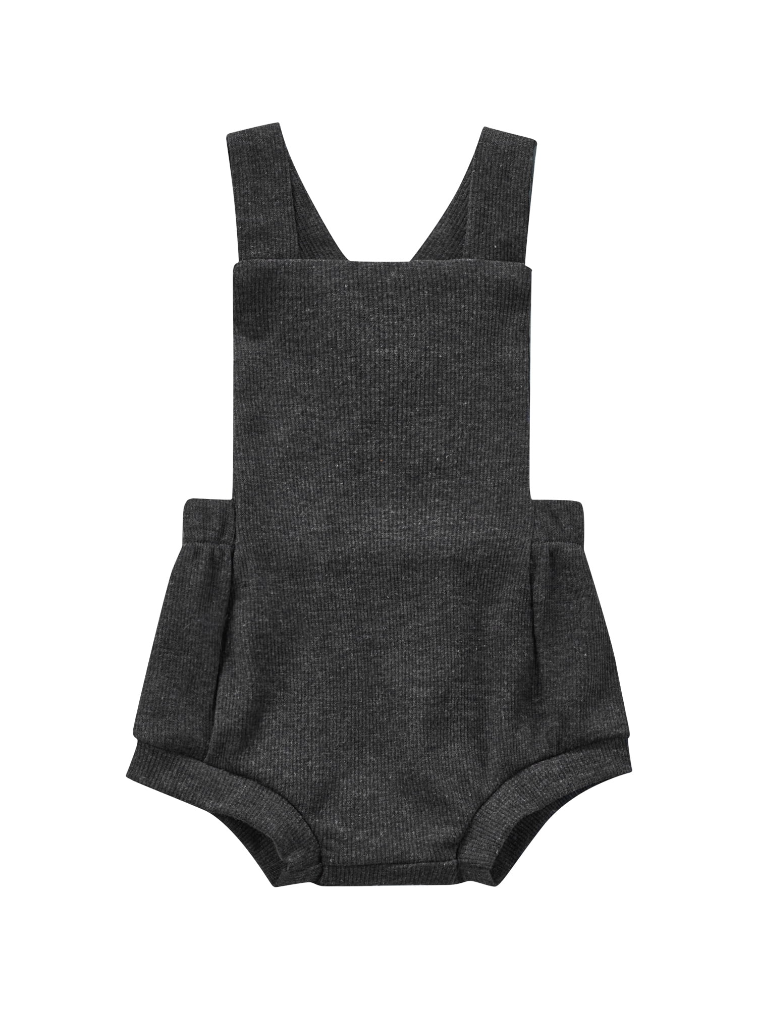 Franhais Baby Boys Sleeveless Romper, Cute Solid Color Backless Strap ...
