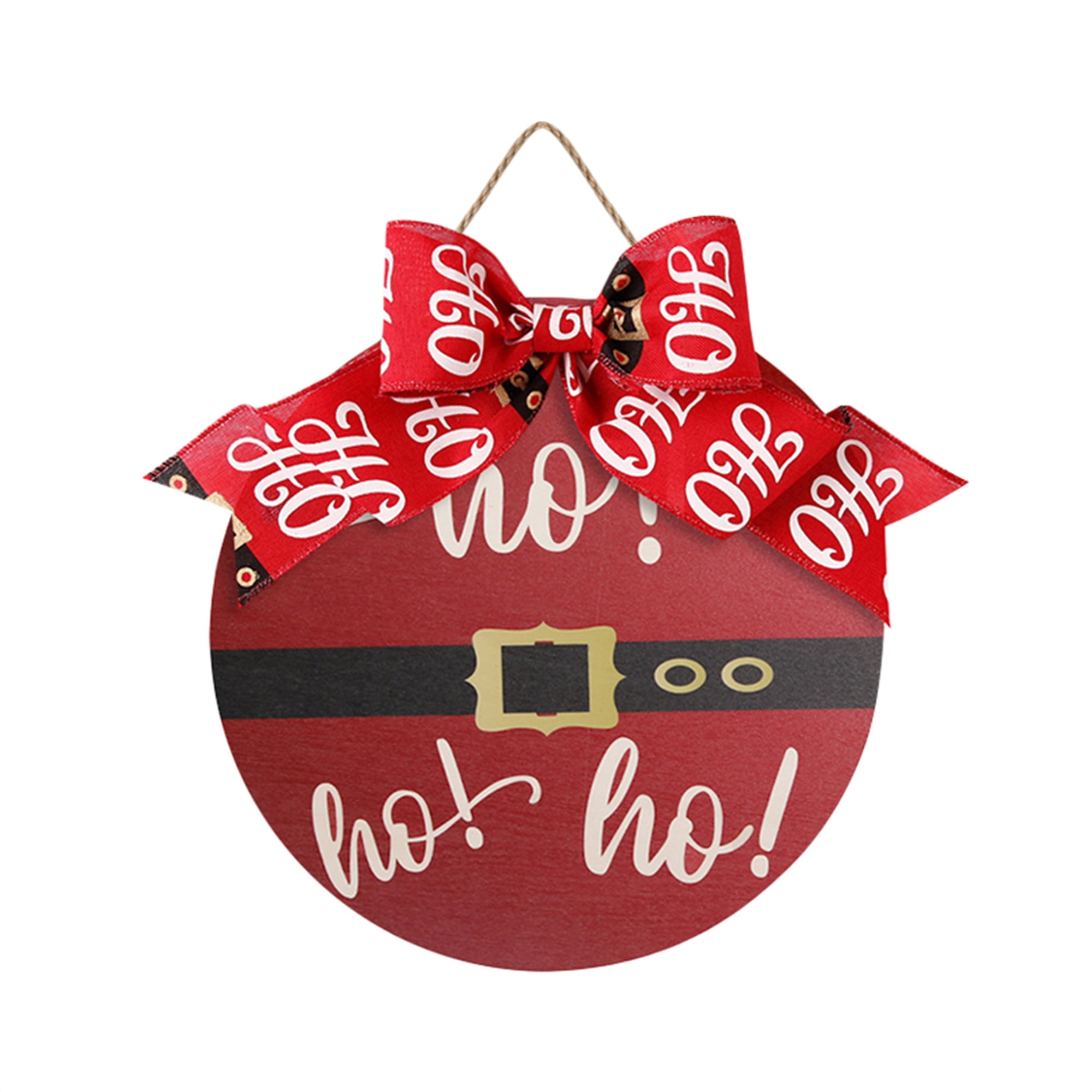 Franhais Christmas Decoration Welcome Sign Rustic Wooden Sign Hanging ...
