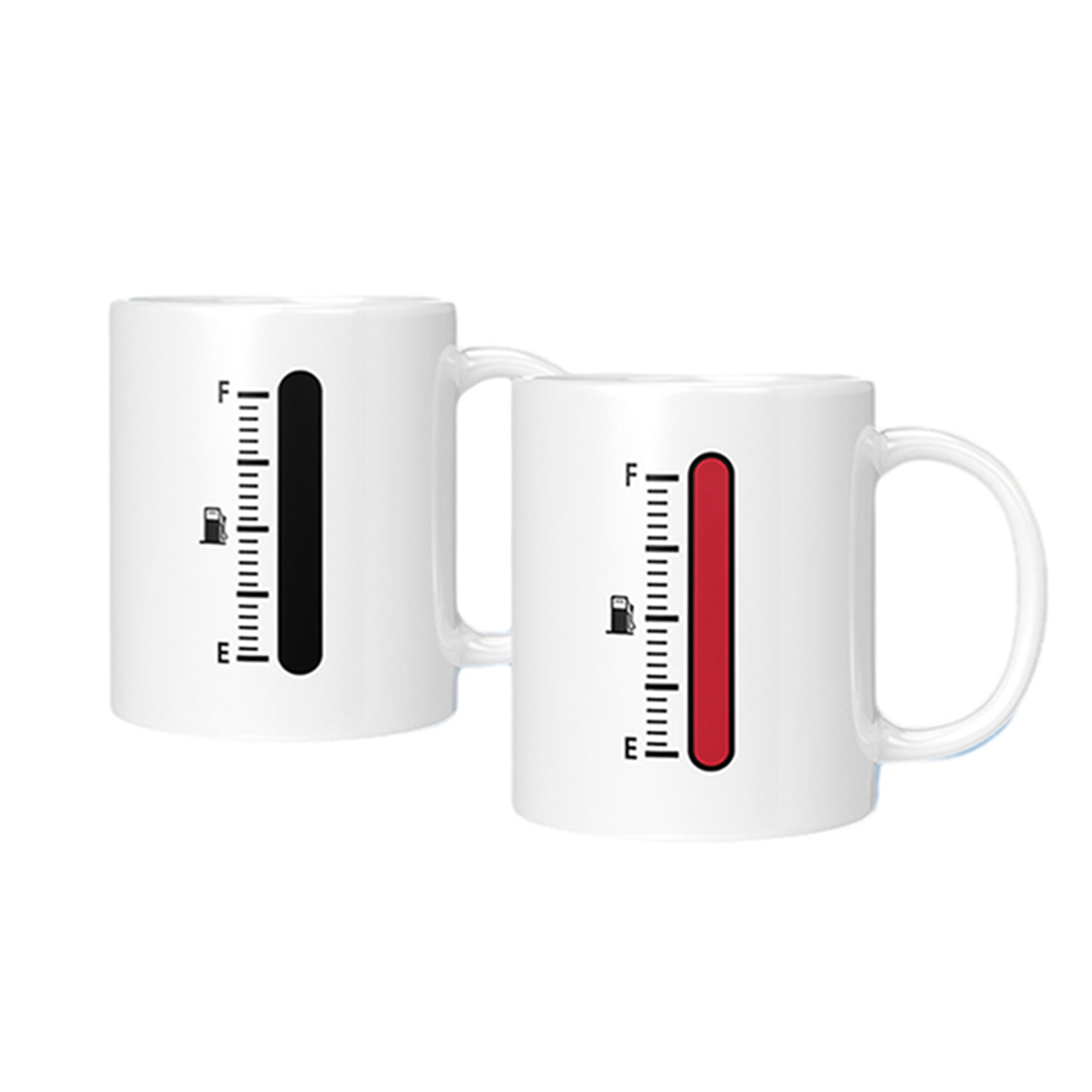 Franhais Color Changing Mugs, Cartoon Avatar/Light Bulb/Heart Print ...