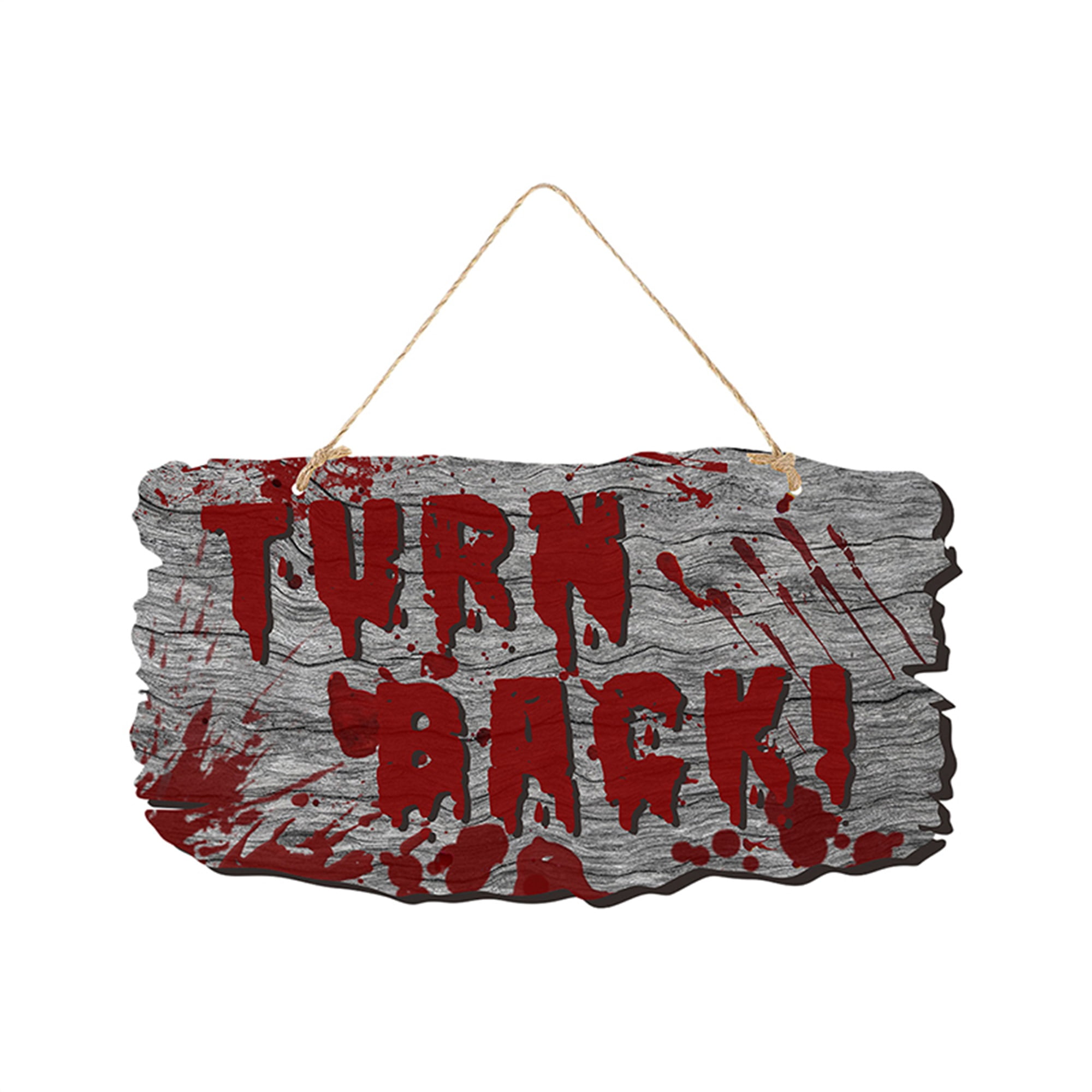 Franhais Halloween Door Sign Scary Bloody Hanging Sign Door Hanger ...