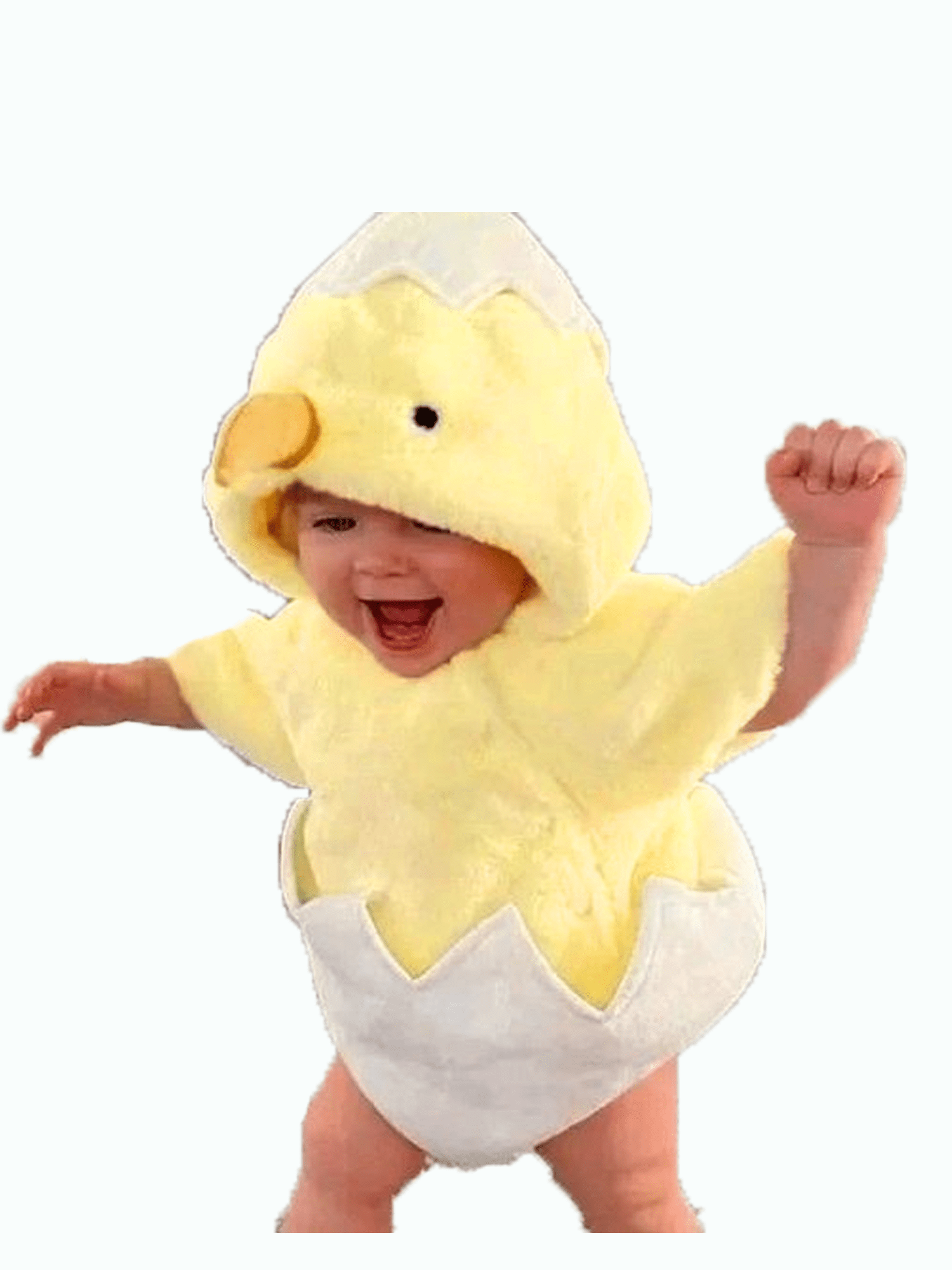 Franhais Kids Costume Short Sleeve Snap Up Plush Romper Newborn Chick ...