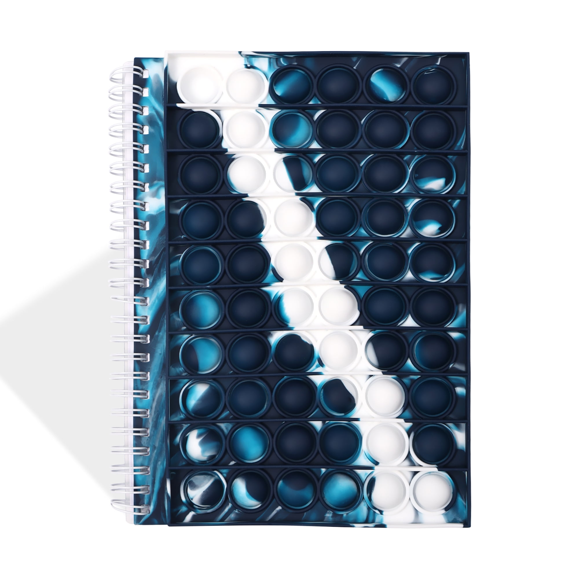 Franhais Silicone Cover Pop Bubble Notebook Multi-purpose Mini Spiral ...
