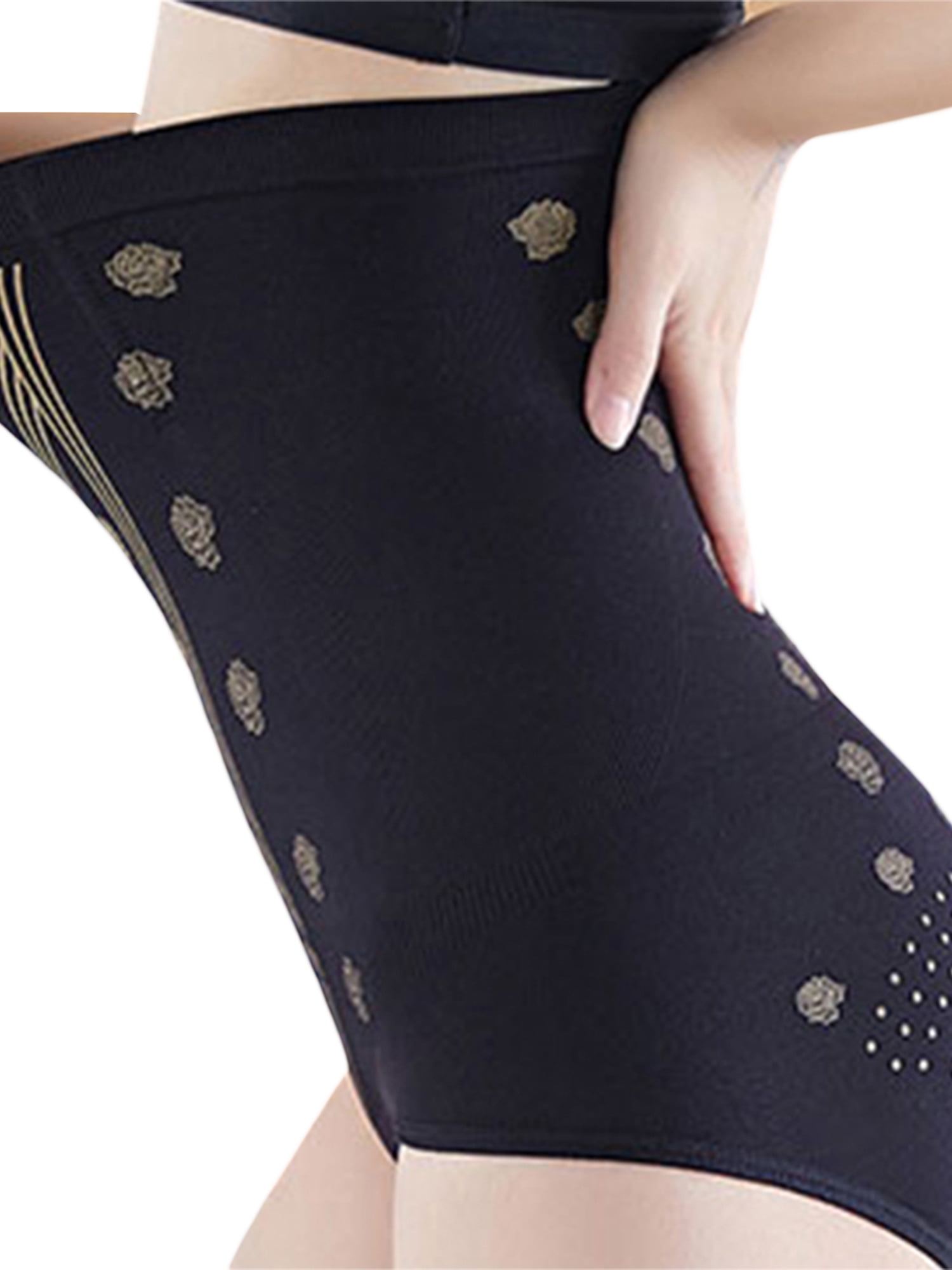 Franhais Women Tummy Control Underwear Floral Print Shapewear Body ...