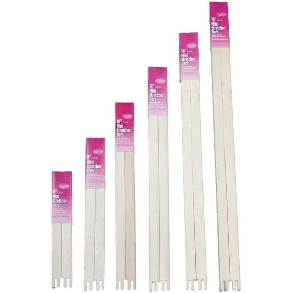 Frank A. Edmunds Mini Stretcher Bar Set-Assorted Sizes - Walmart.com