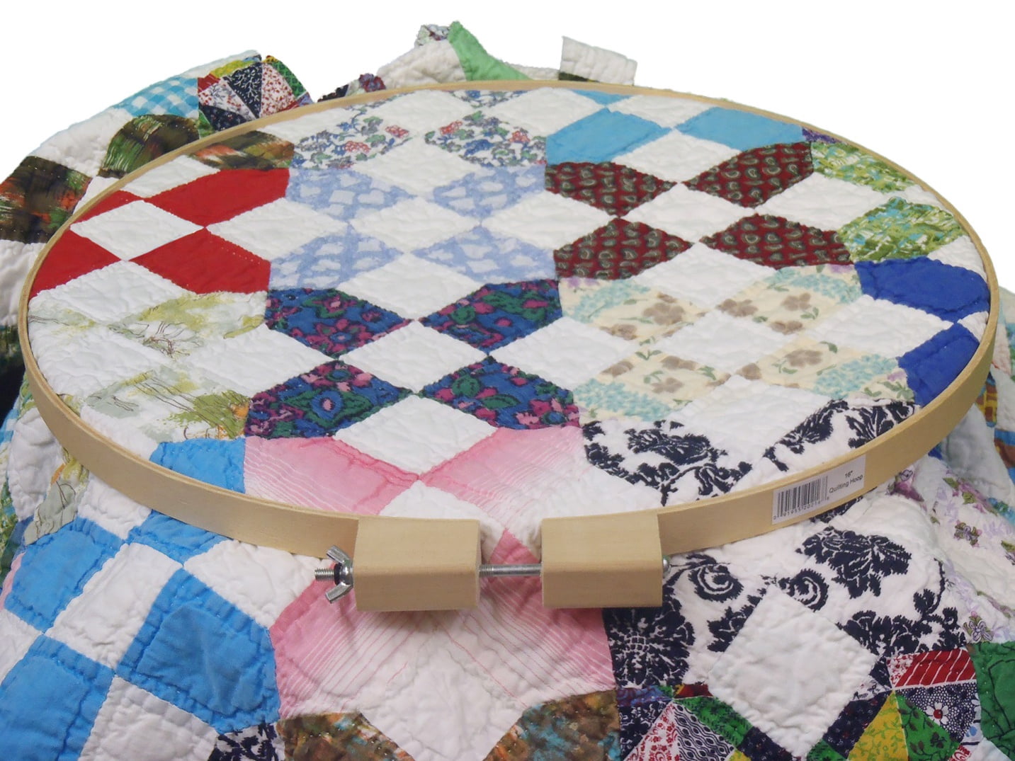 Frank A. Edmunds Wood Quilt Hoop-16