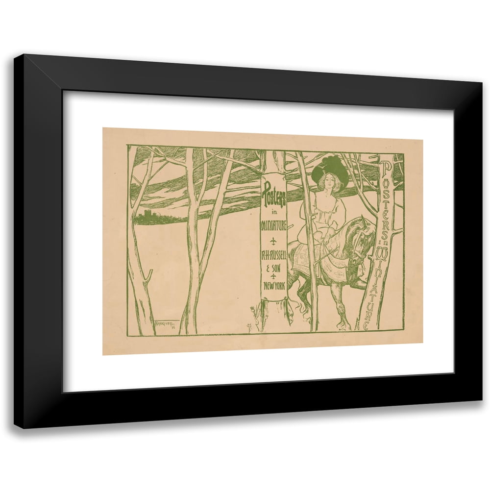 Frank Arthur Nankivell 18x14 Black Modern Framed Museum Art Print Titled - Posters in Miniature ...