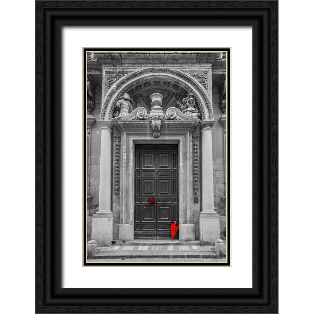 Frank, Assaf 11x14 Black Ornate Wood Framed with Double Matting Museum ...