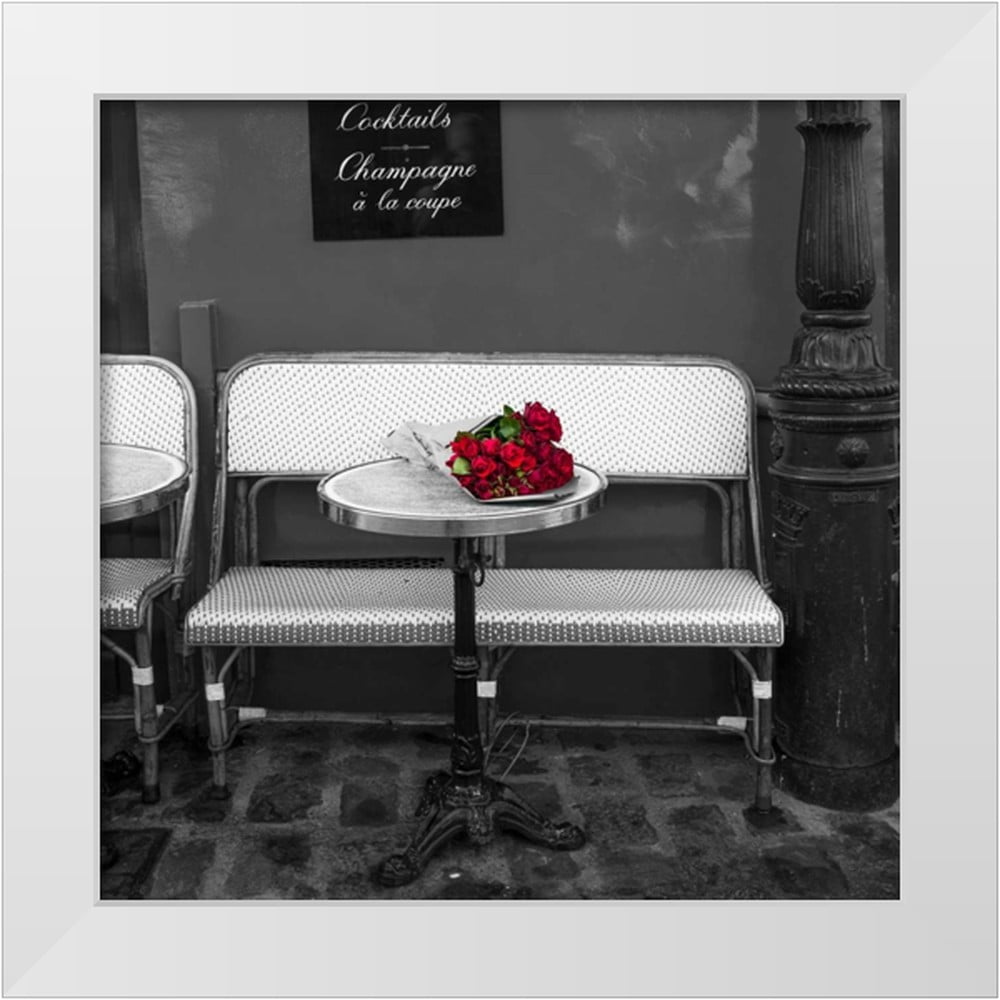 Frank, Assaf 12x12 White Modern Wood Framed Museum Art Print Titled ...