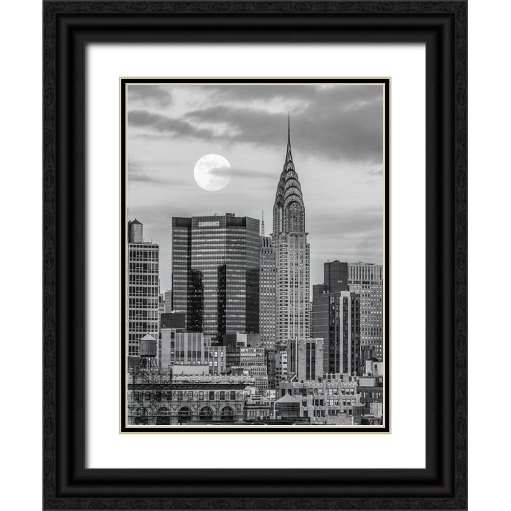 Frank, Assaf 12x14 Black Ornate Wood Framed with Double Matting Museum ...