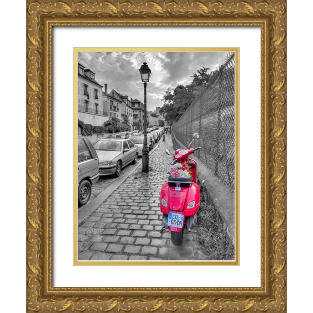 Frank, Assaf 12x14 Gold Ornate Wood Framed with Double Matting Museum Art Print Titled - Bunch ...