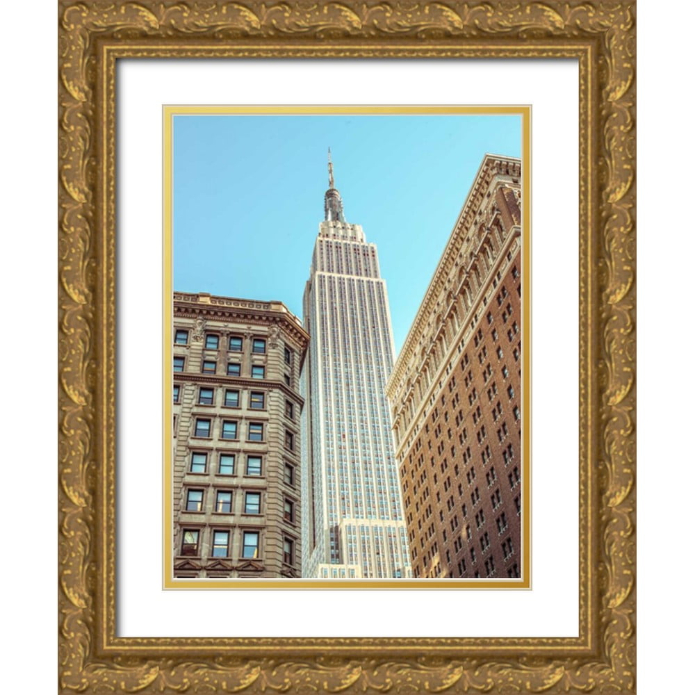 Frank, Assaf 12x14 Gold Ornate Wood Framed with Double Matting Museum ...