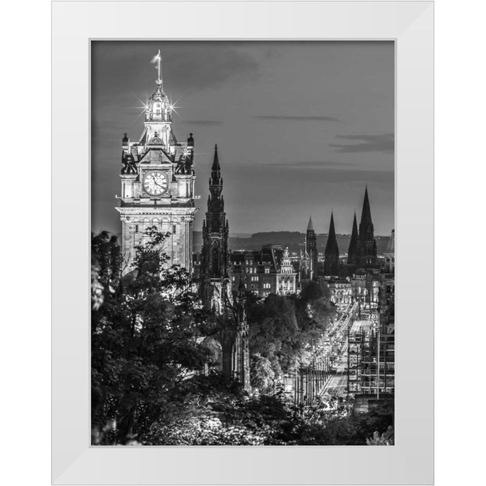 Frank, Assaf 12x14 White Modern Wood Framed Museum Art Print Titled ...