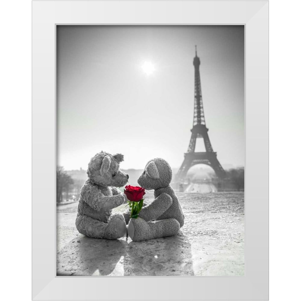 Frank, Assaf 12x14 White Modern Wood Framed Museum Art Print Titled ...
